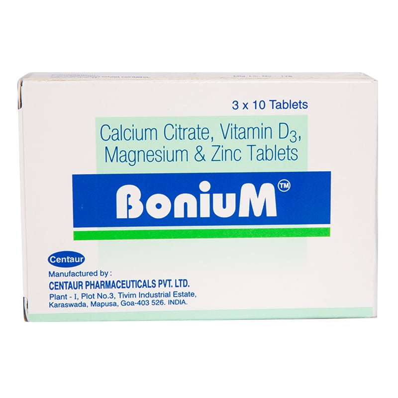 Bonium Tablets 30's