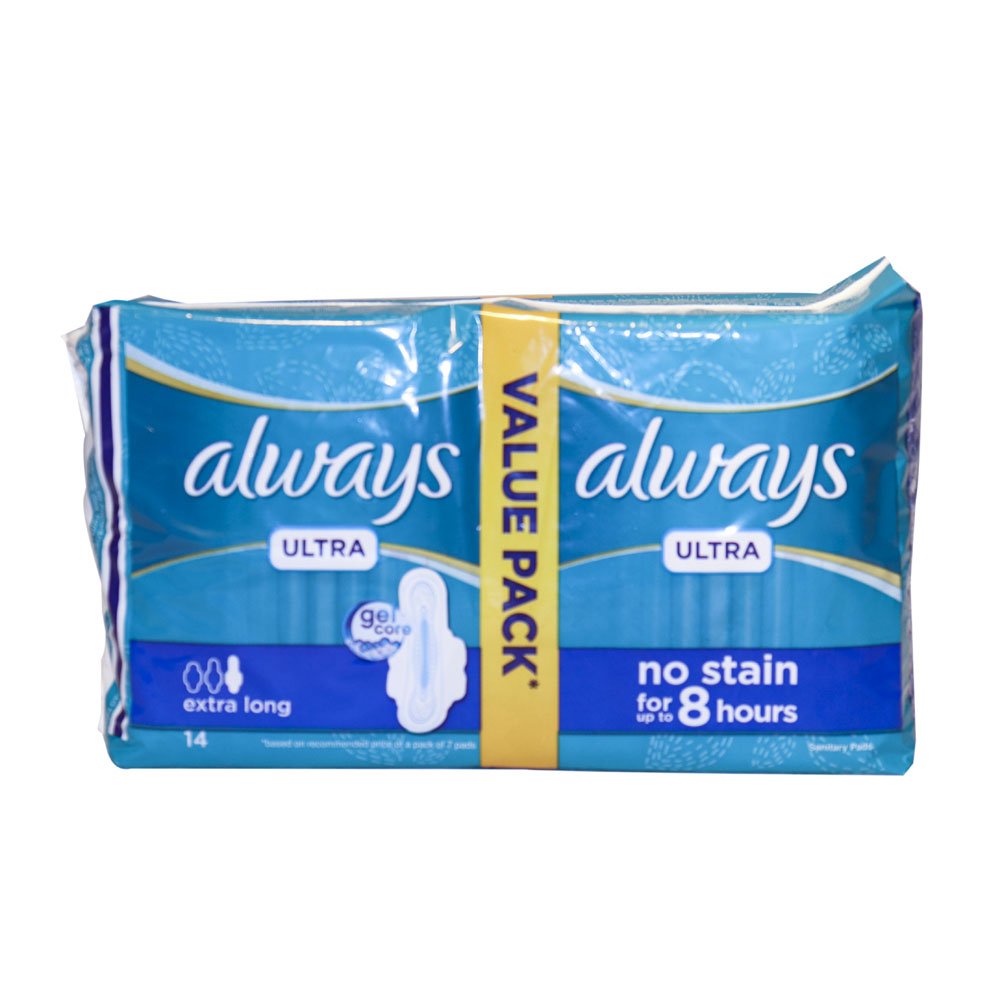 Always Ultra Extra Long Duo 14's