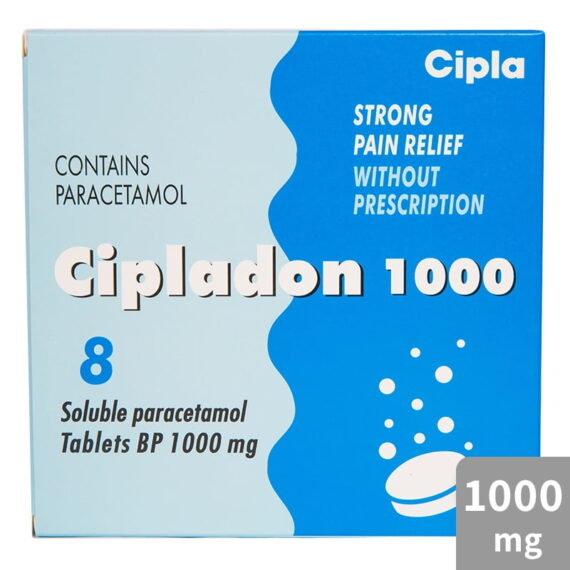 CIPLADON 1000MG TABS 8'S