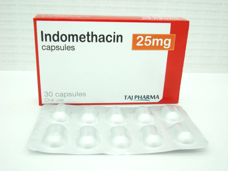 Indomethacin 25Mg Caps 100'S