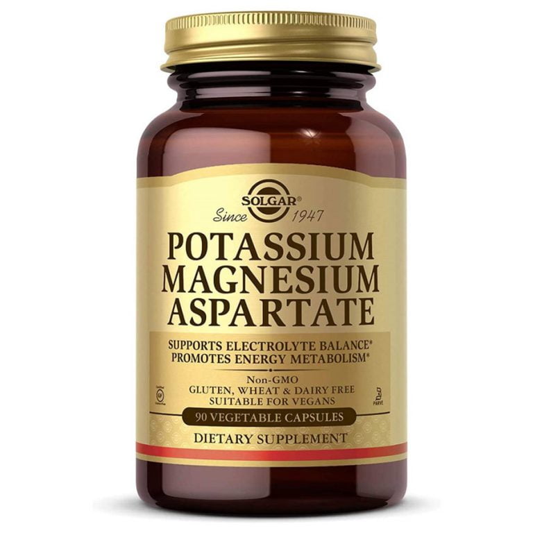 Solgar Potassium Magnsm Aspartate 90Vcaps