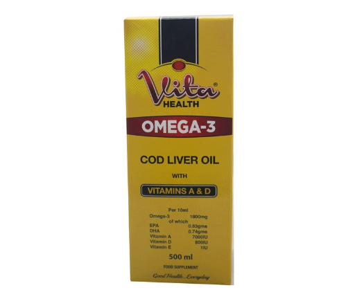 Vitahealth Cod Liver Oil 500ml