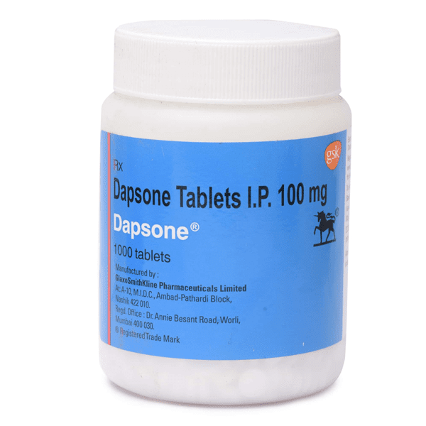 Dapsone 100 mg 100's