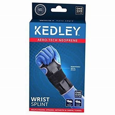 Kedley Wrist Support With Metal Splint -Universal