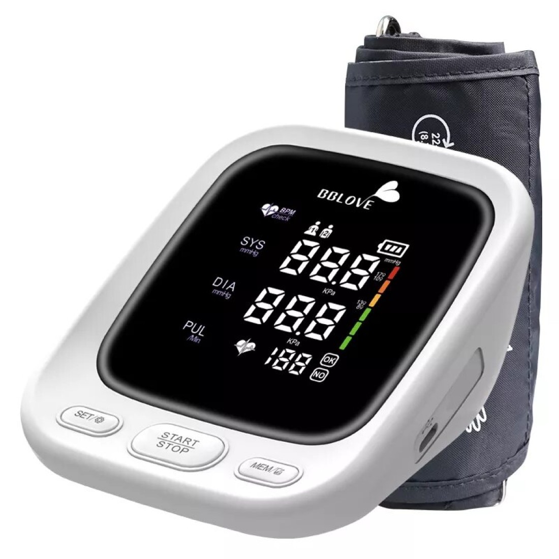BBLOVE Blood Pressure Monitor (Upper Arm)