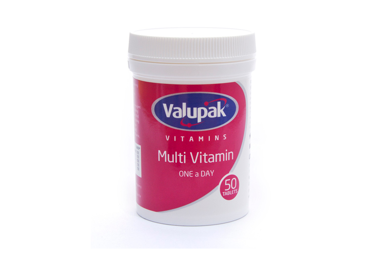 Valupak Multivitamin Tablets 50's