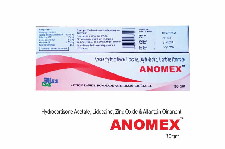 Anomex Ointment 30g