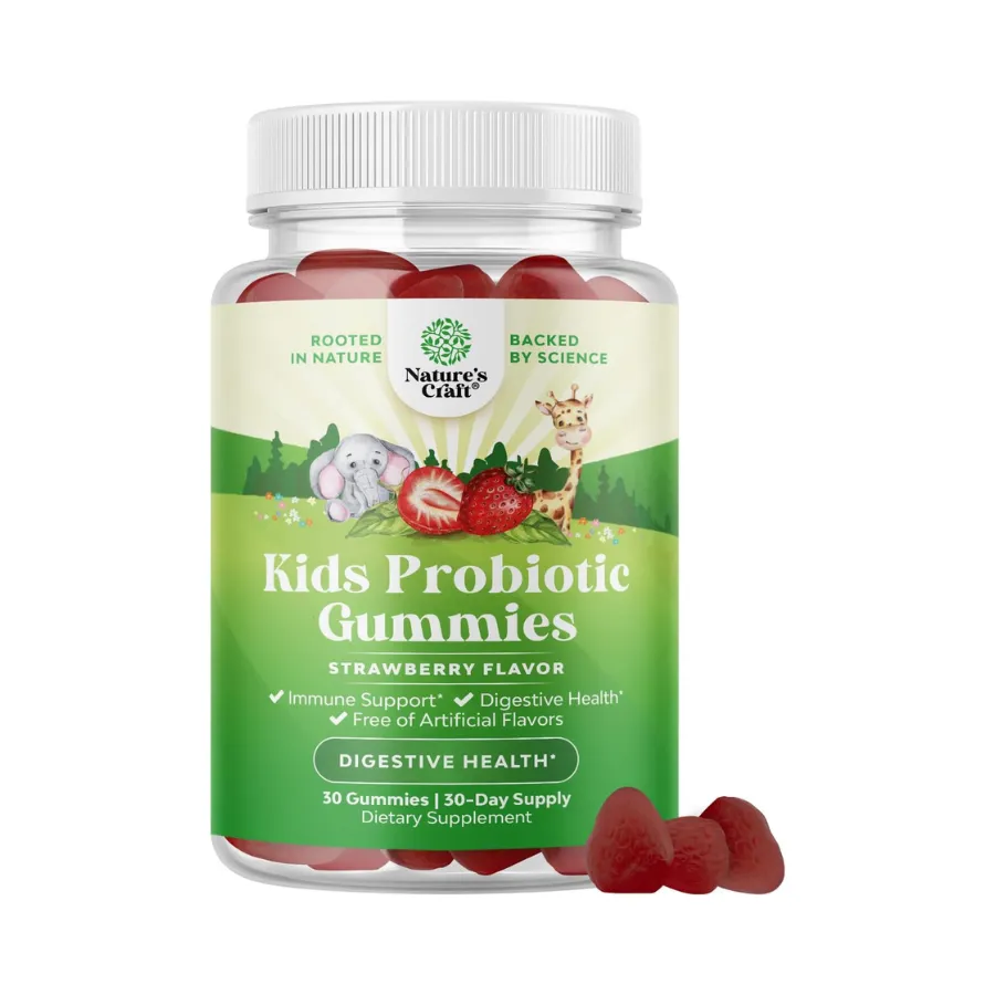 NATURE’S CRAFT KIDS PROBIOTIC GUMMIES 30’S