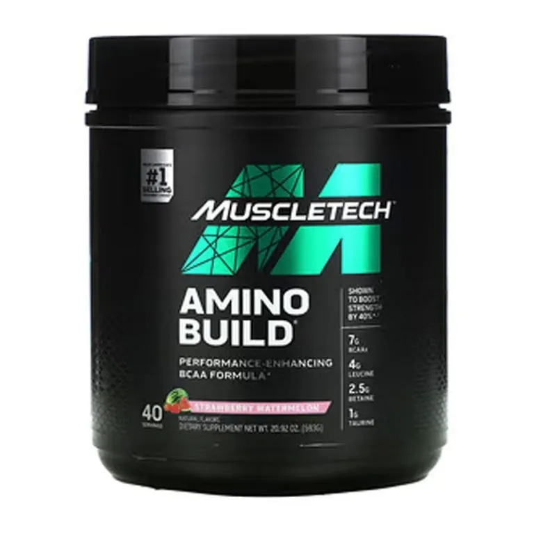 MTECH AMINO BUILD STRAWBERRY WATERMELON 40SVS20.92OZ 593G